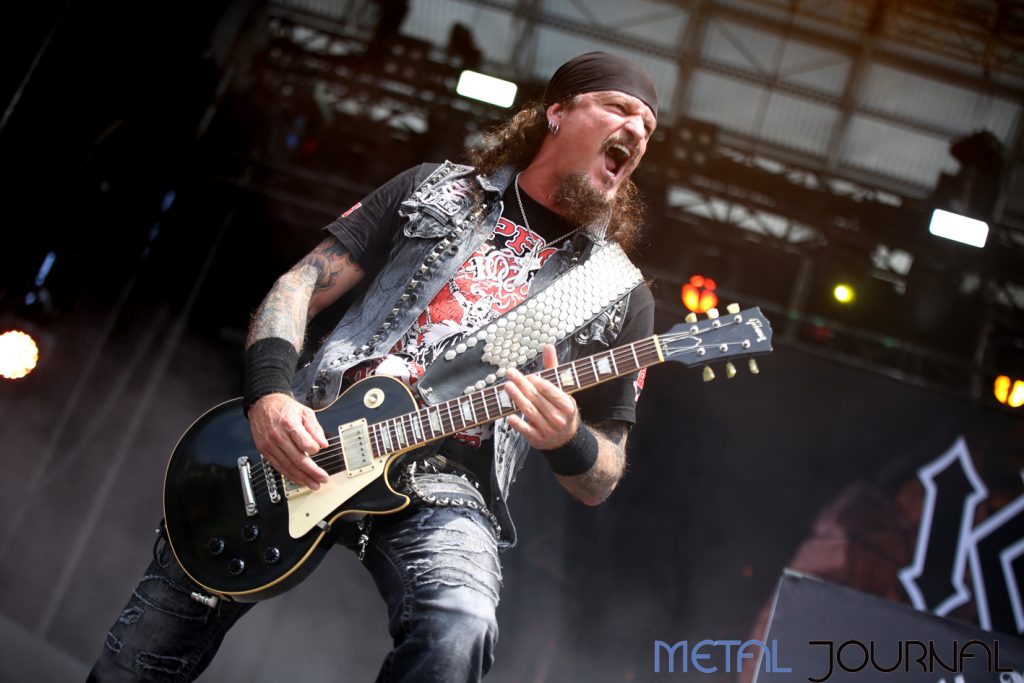 Jon Schaffer de Iced Earth, fotografiado en el asalto al Capitolio ...