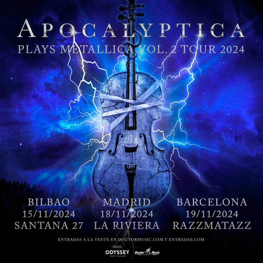 Apocalyptica recreará a Metallica en tres fechas en España en noviembre | Metal Journal