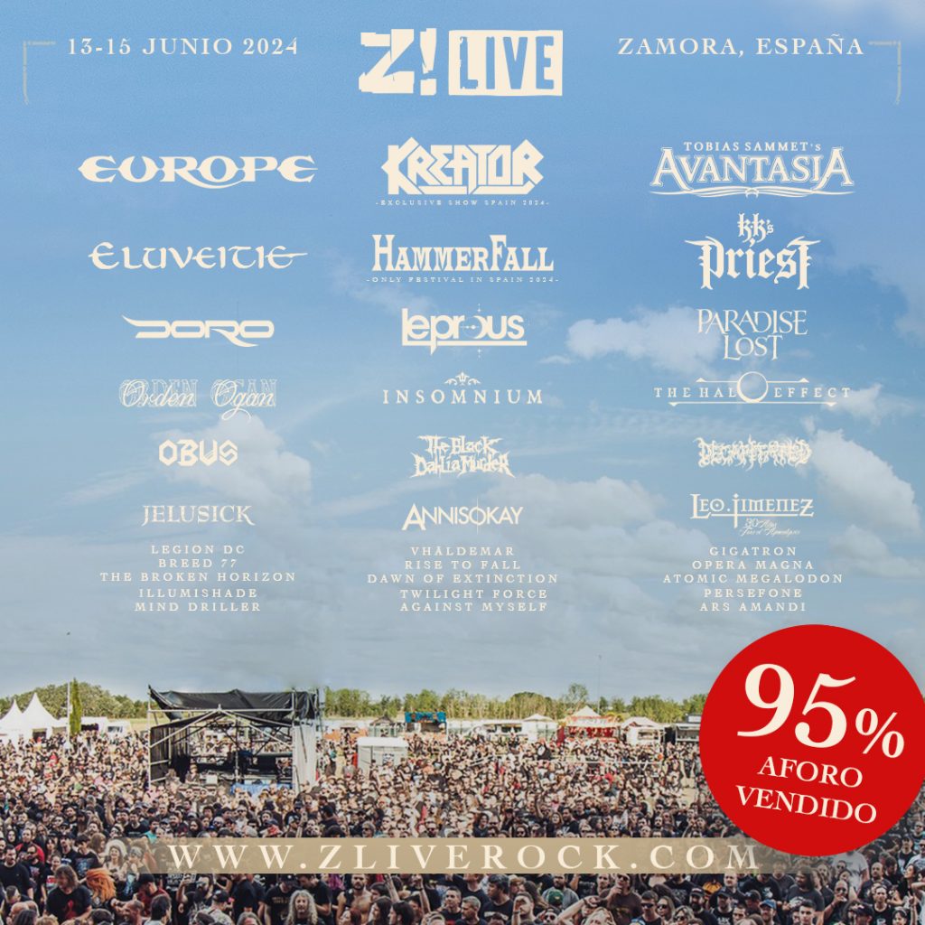 Arranca Z! Live Rock Fest 2024: plano y porcentaje de entradas vendidas | Metal Journal