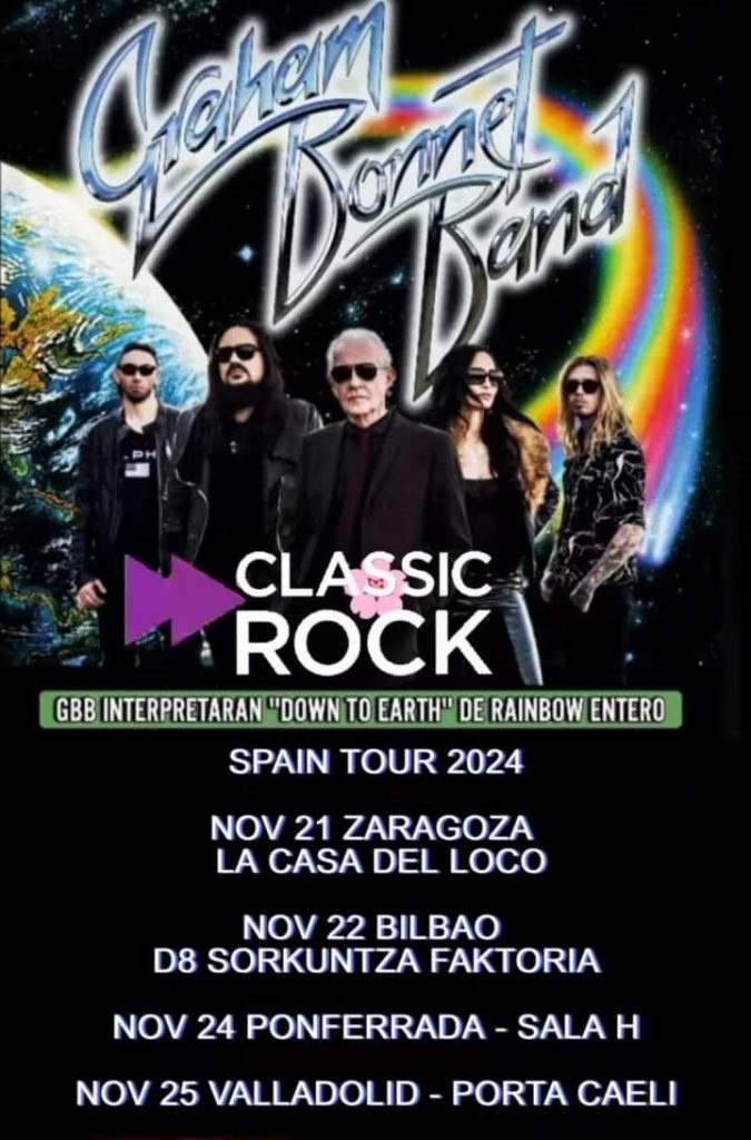 Graham Bonnet Band volverá a recrear ‘Down To Earth’ de Rainbow en ...