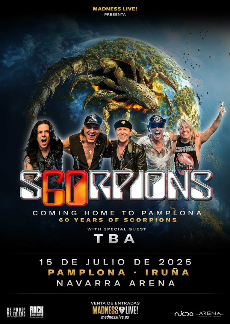 Scorpions anuncia una segunda fecha en España dentro de su gira de 60 aniversario en 2025 ...