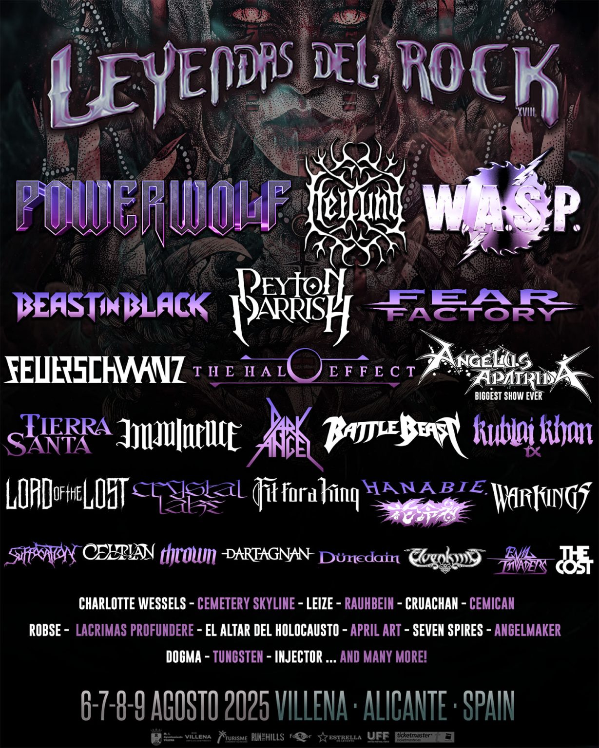 Leyendas Del Rock 2025 presenta su cartel actualizado y recuerda la ...