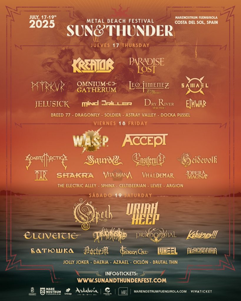Sun & Thunder 2025 lanza la última tanda de confirmaciones y cierra su cartel | Metal Journal