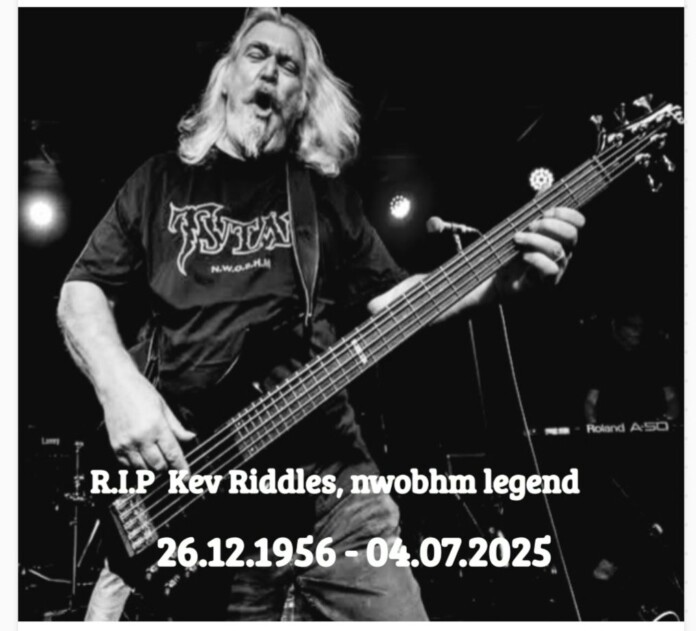 Fallece Kevin Riddles, fundador de Tytan, exmiembro de Angel Witch y ...